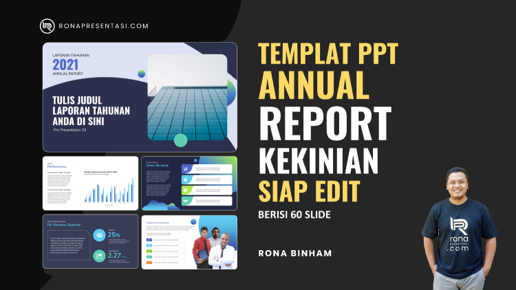 Template PPT Annual Report Kekinian, Menarik dan Bisa Edit Sesuai ...