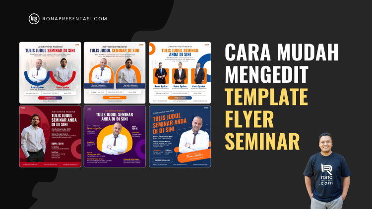 Cara Edit Template Flyer Seminar, Bikin Flyer Keren dan Profesional ...